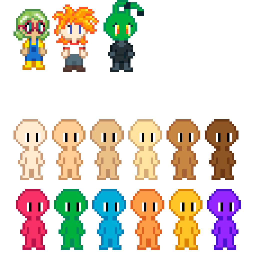 Pixilart - sprites by lib