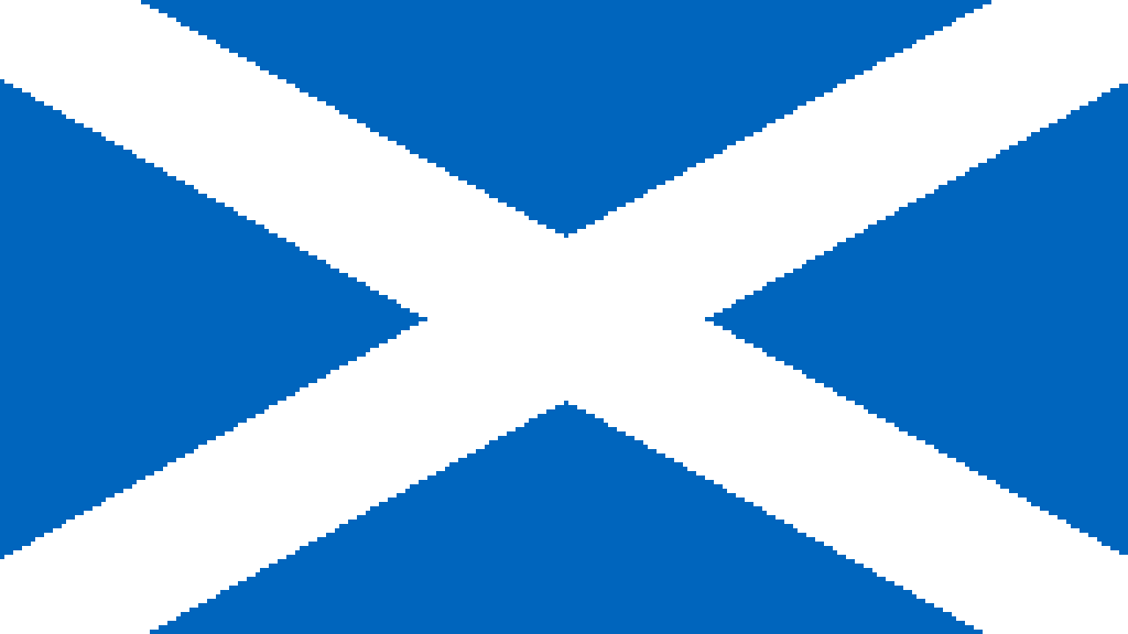 Pixilart - Flag of Scotland. by KOMBATENT