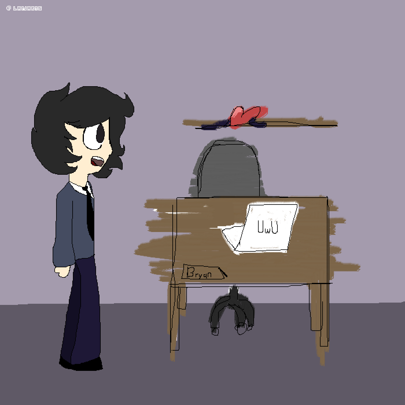 Pixilart - uwo quick draw by QWERTYUIOPMNBVC