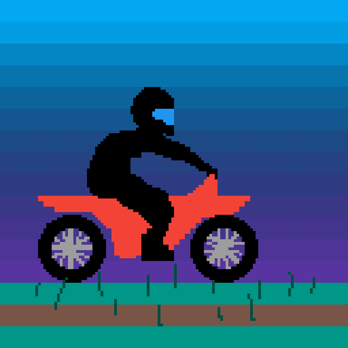 Pixilart - Motorcycle IV by Cerasus