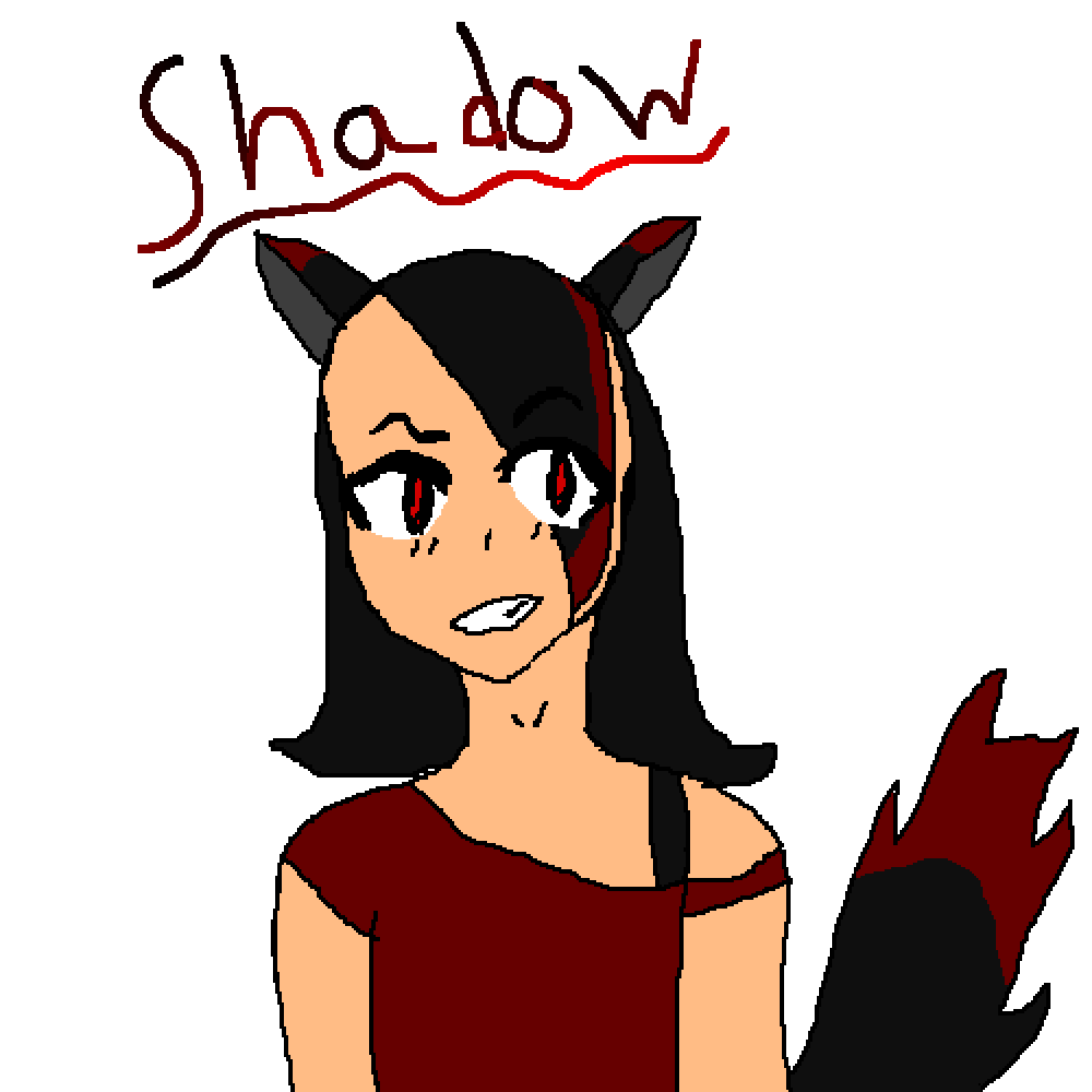 Pixilart - Shadow In Werewolf Form by ShadowQueen