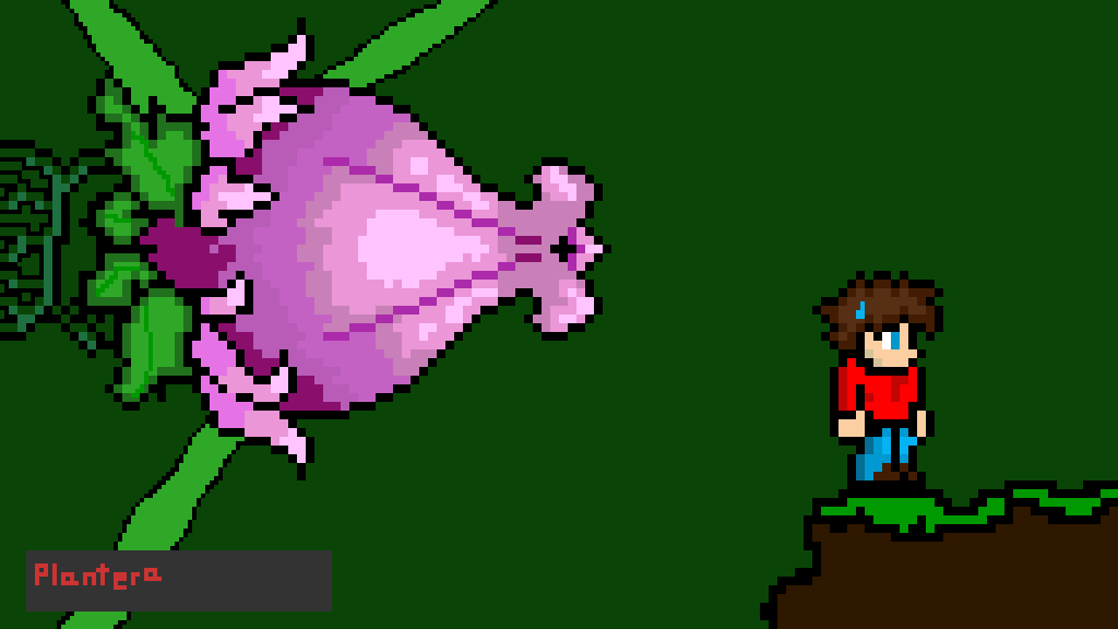 Pixilart - Plantera Has Awoken by herobrineconnec