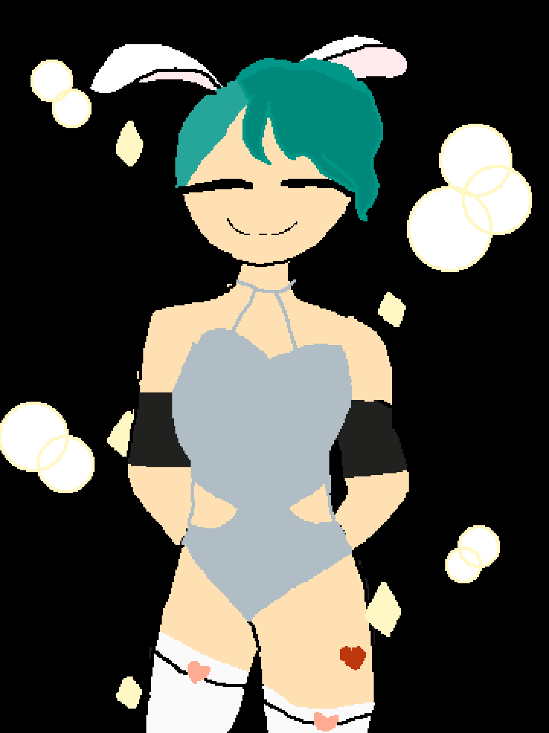 Editing Bunny girl - Free online pixel art drawing tool - Pixilart