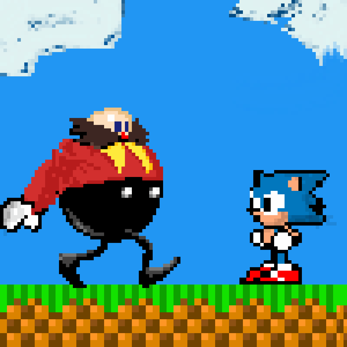 Pixilart - Sonic GIF by AnishPixilart