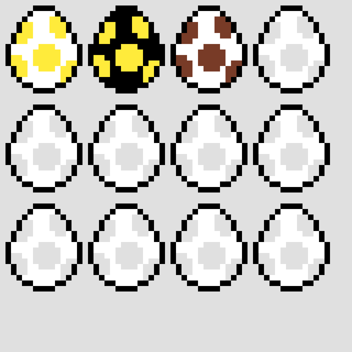 Yoshi Egg Pixel