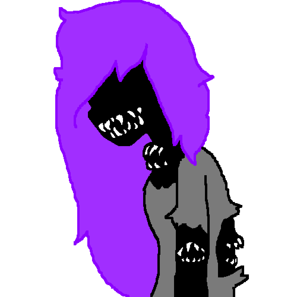 Pixilart - Horror!Purple by purple100