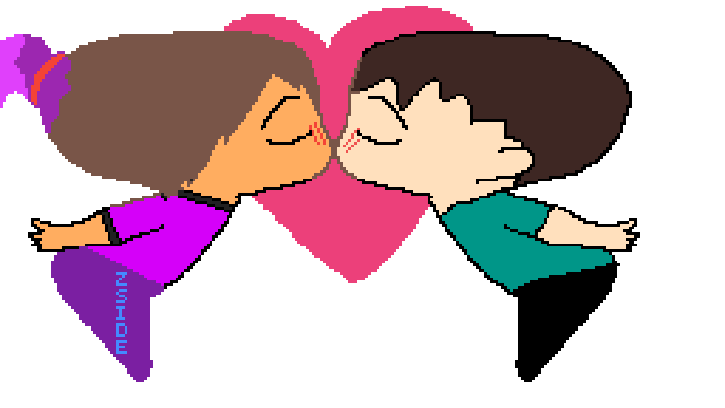 Pixilart - I SHIP LAURENZSIDE AND BOBIZARD!!! :P by sassygamer