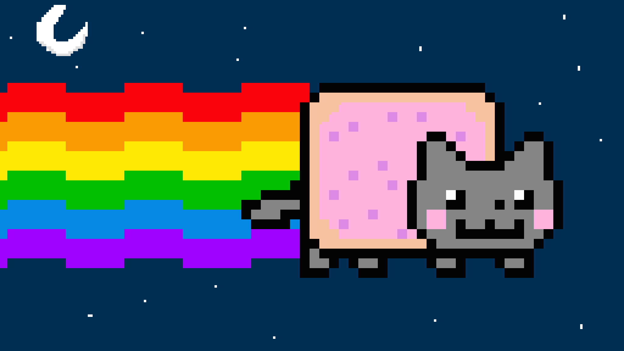 Editing NYAN CAT - Free online pixel art drawing tool - Pixilart