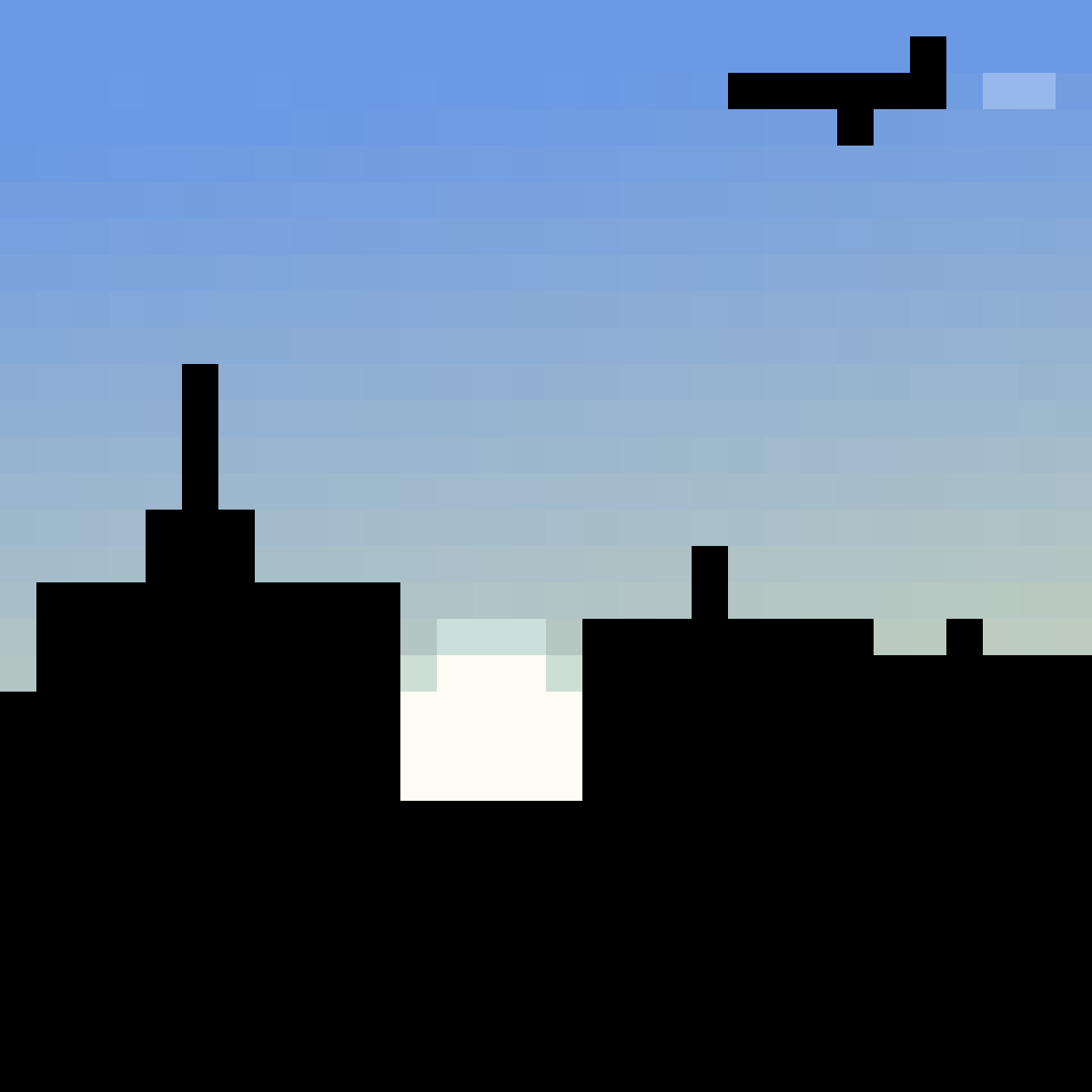 Pixilart - City Sunrise by DoodleBugUgg