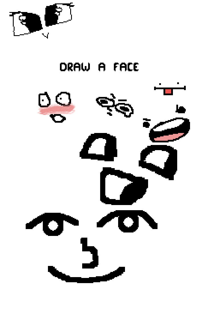Editing add a face - Free online pixel art drawing tool - Pixilart
