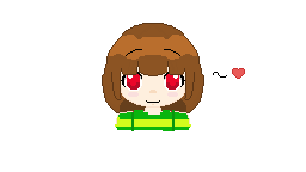 Pixilart - the chara Gif by Friskyfan