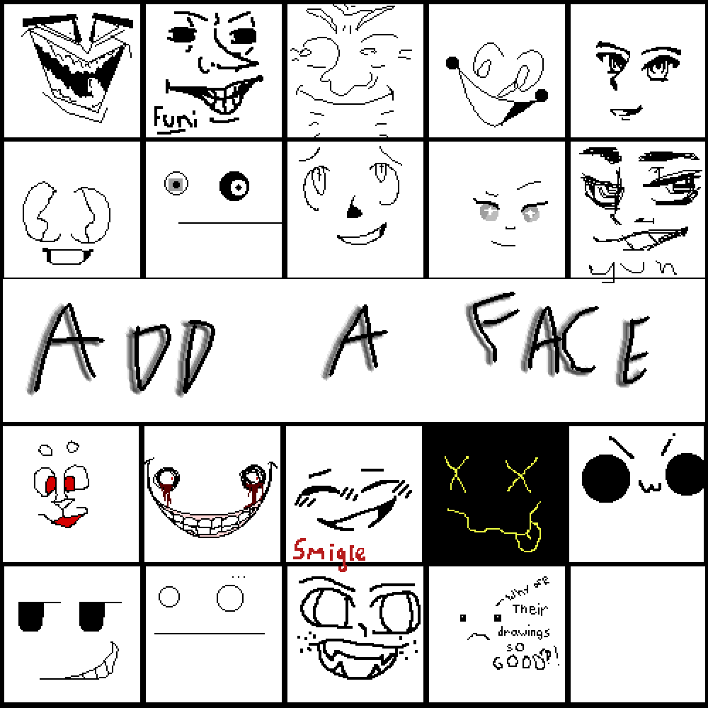 Editing My face is so obvious - Free online pixel art drawing tool ...