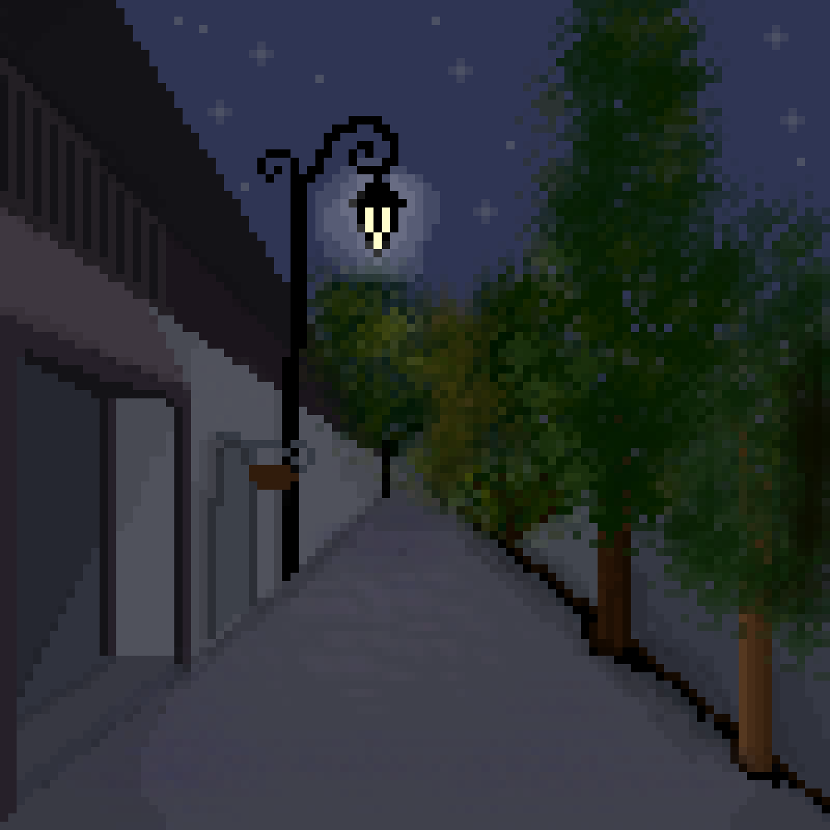 Pixilart - Streetlight by RubyRaven