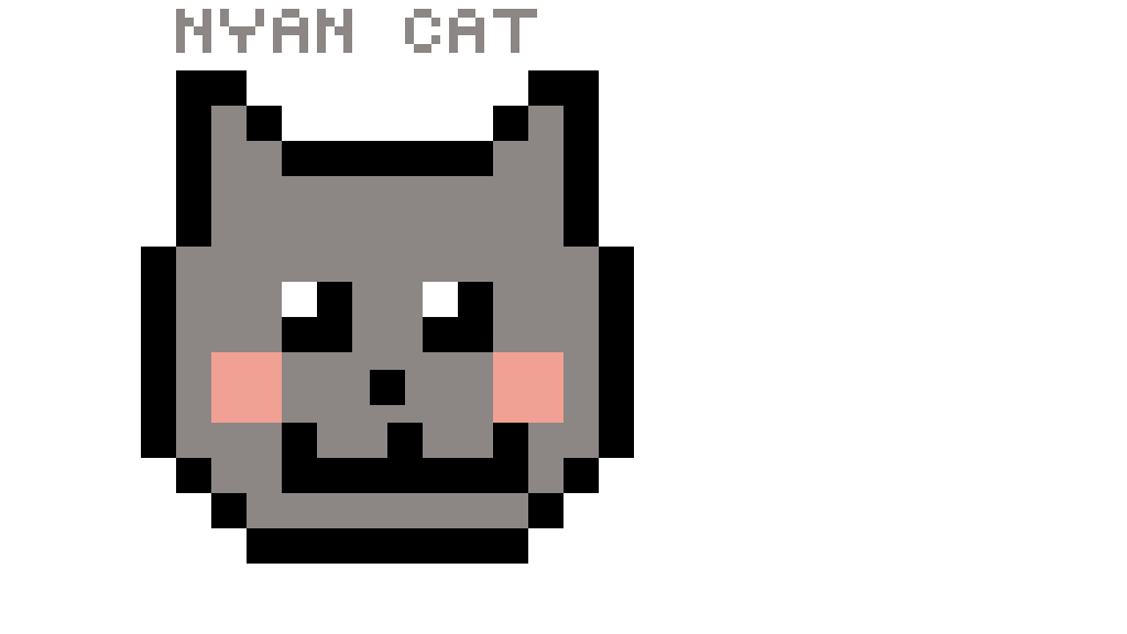 Nyan Cat Head Png YouTube Nyan Cat Pixel Art Drawing, PNG,