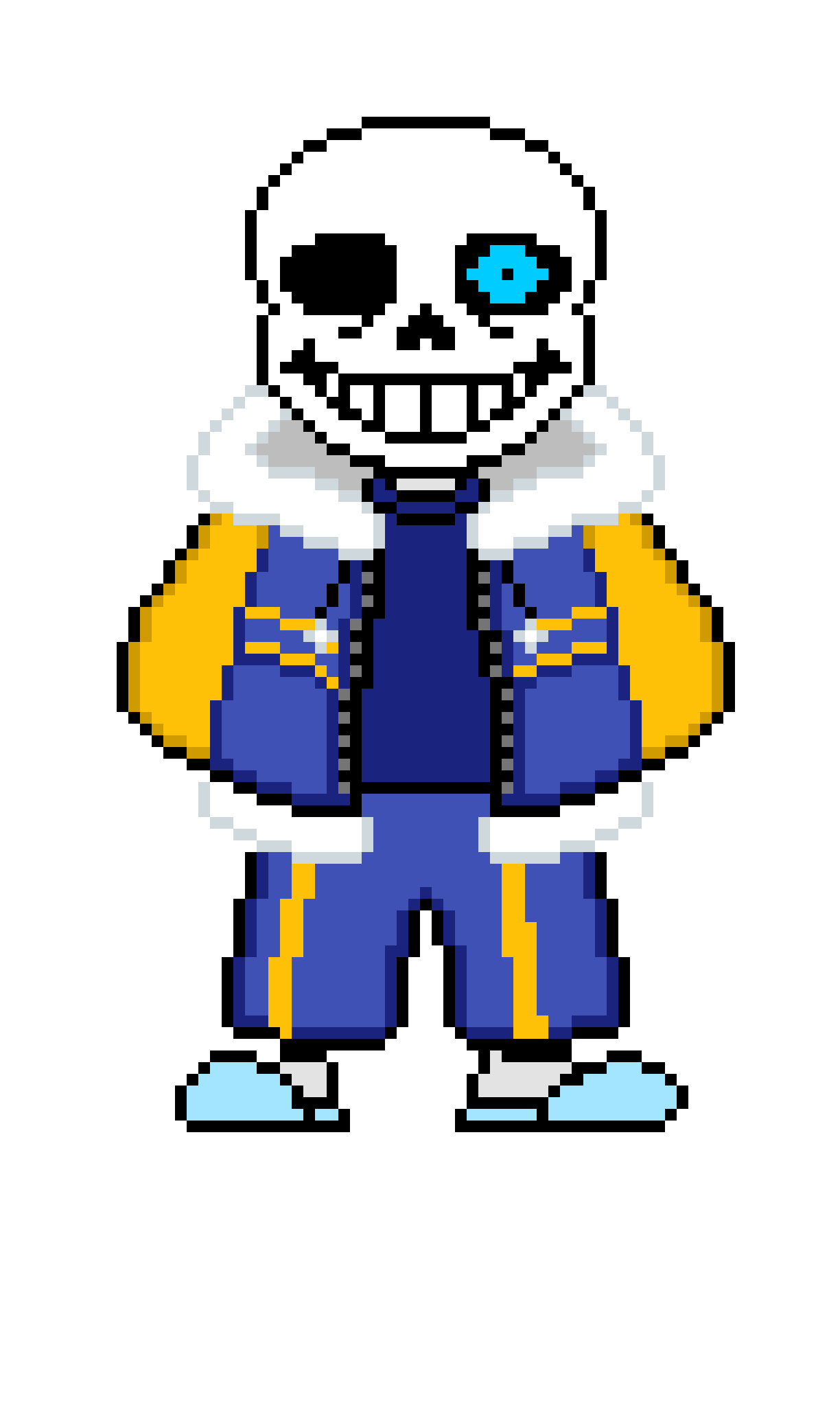 Pixilart - Outertale Sans by KukiSC14