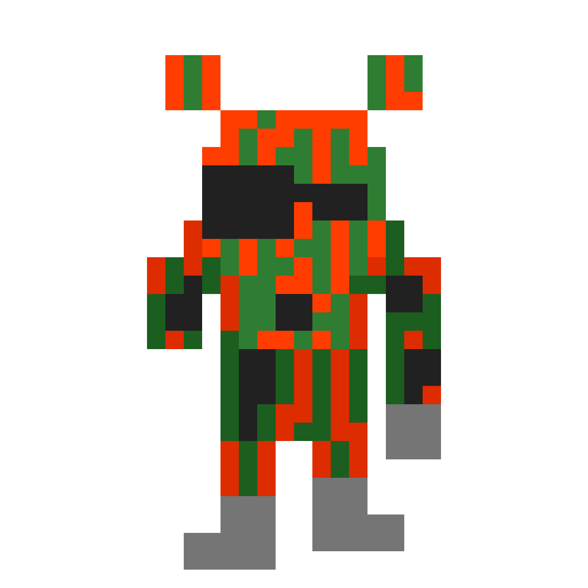 Pixilart - Phantom Foxy Sprite by TheEpixTrap