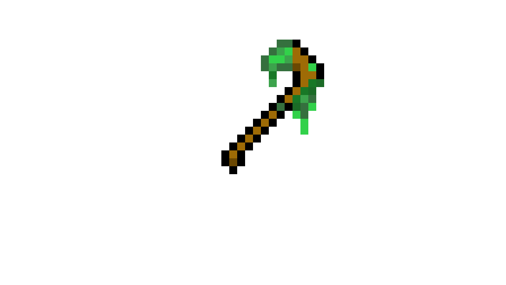 Pixilart - Terraria Slime Staff by Anonymous