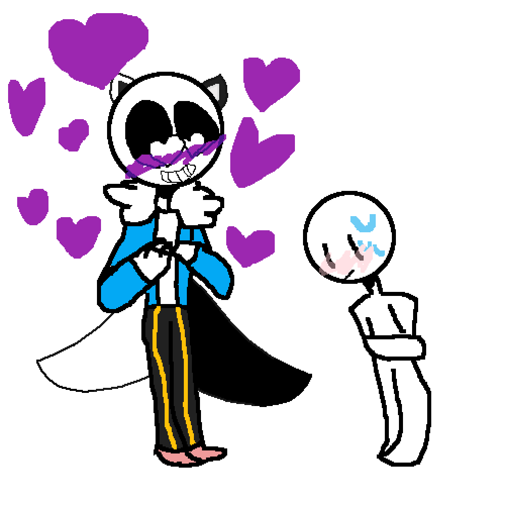 Editing sam x ??????? - Free online pixel art drawing tool - Pixilart