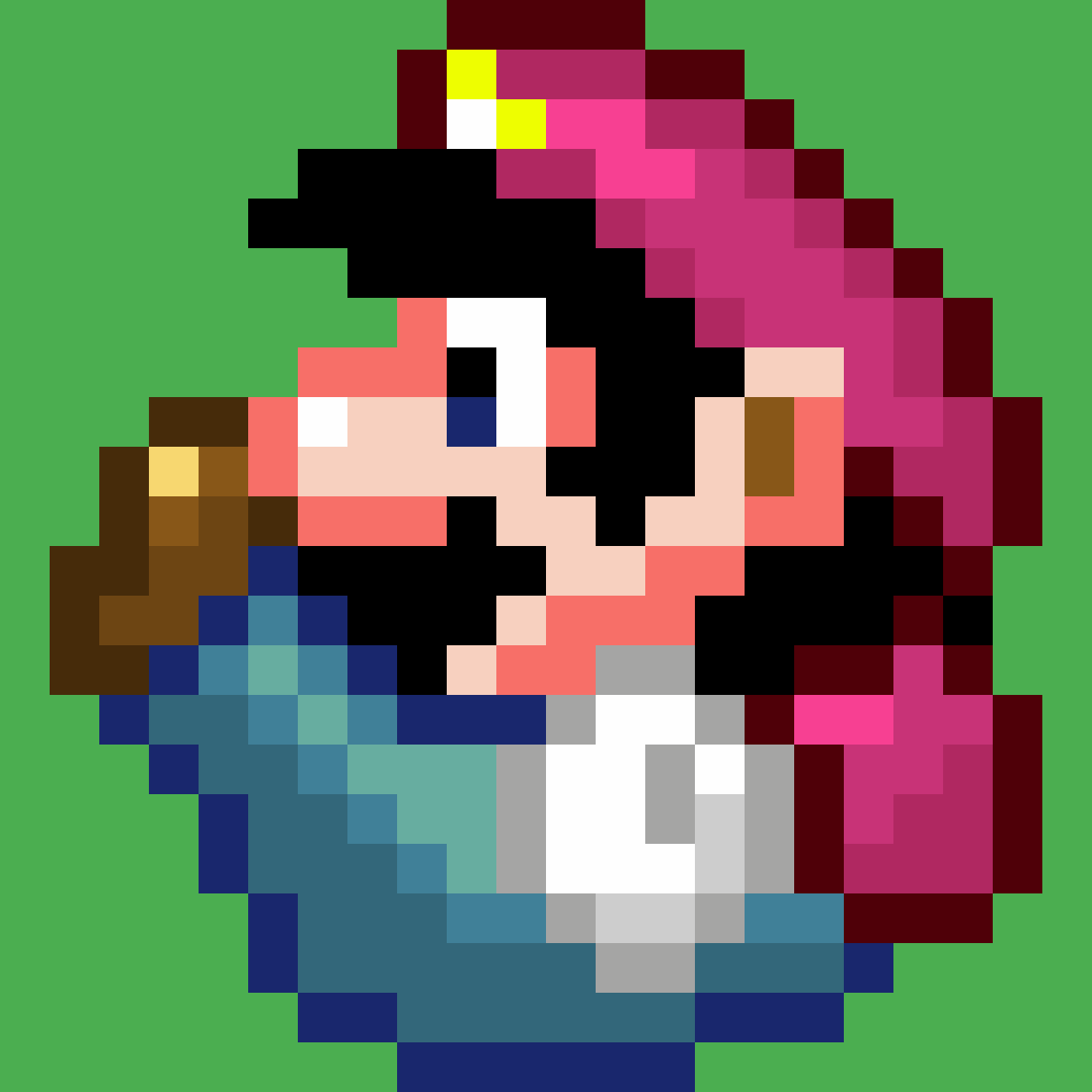 Pixilart - ROLL MARIO ROLL by Prathamcraft