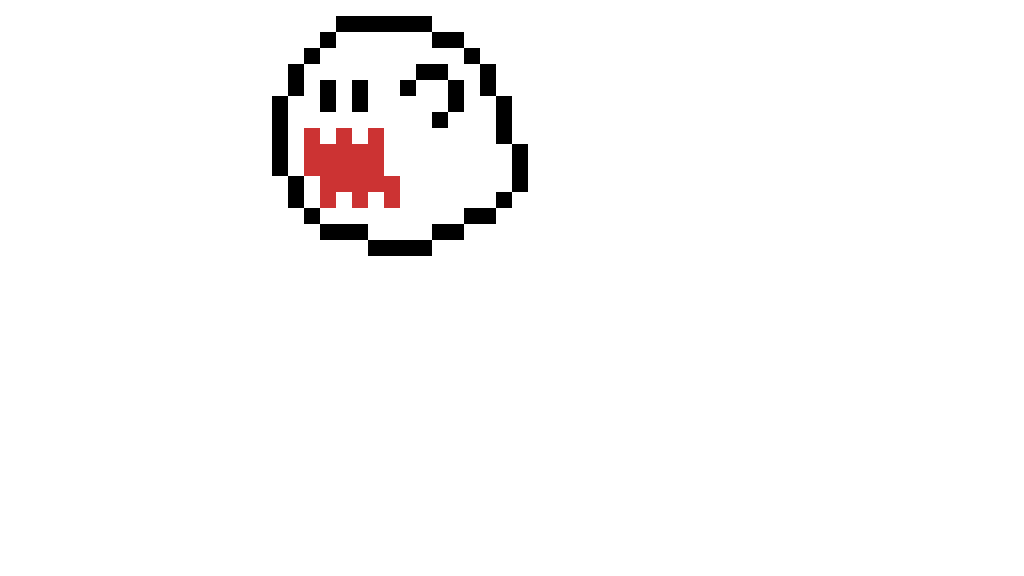 Pixilart - BOO by kittycatabby02