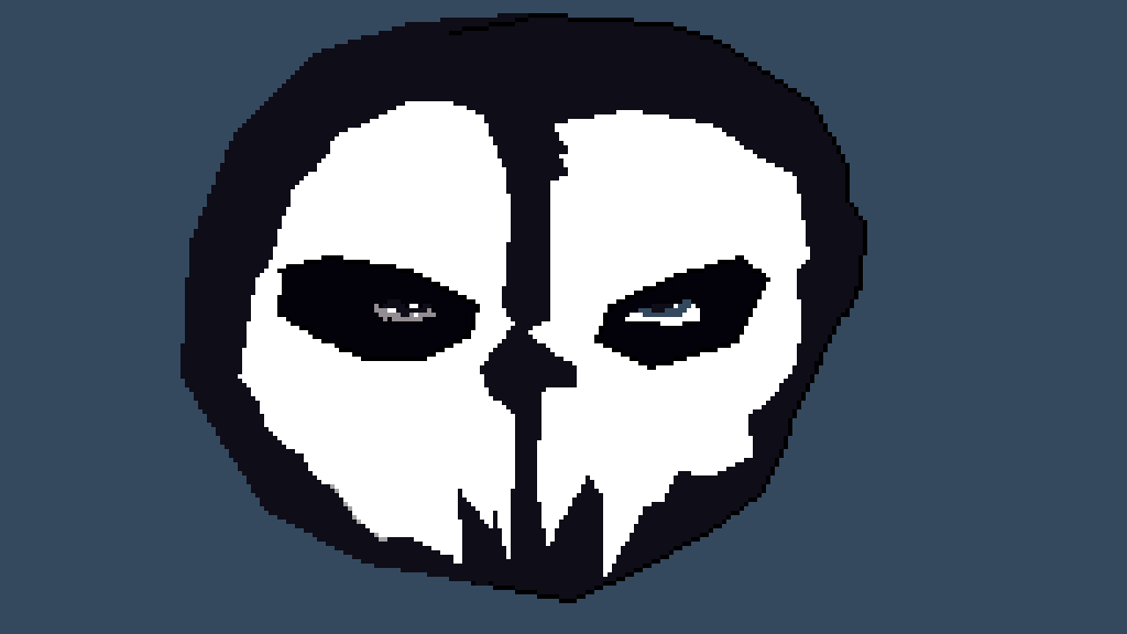 Editing cod ghost - Free online pixel art drawing tool - Pixilart