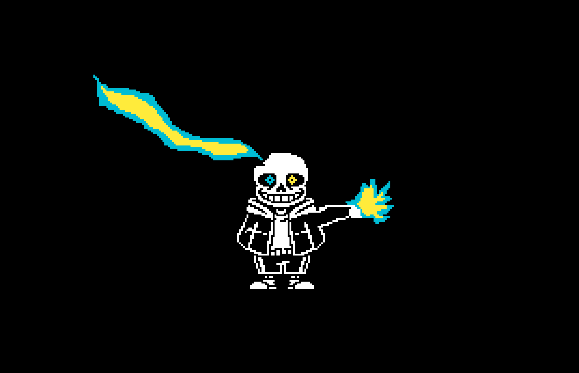 Pixilart - ulb sans hard mode by pxil-art-FOX