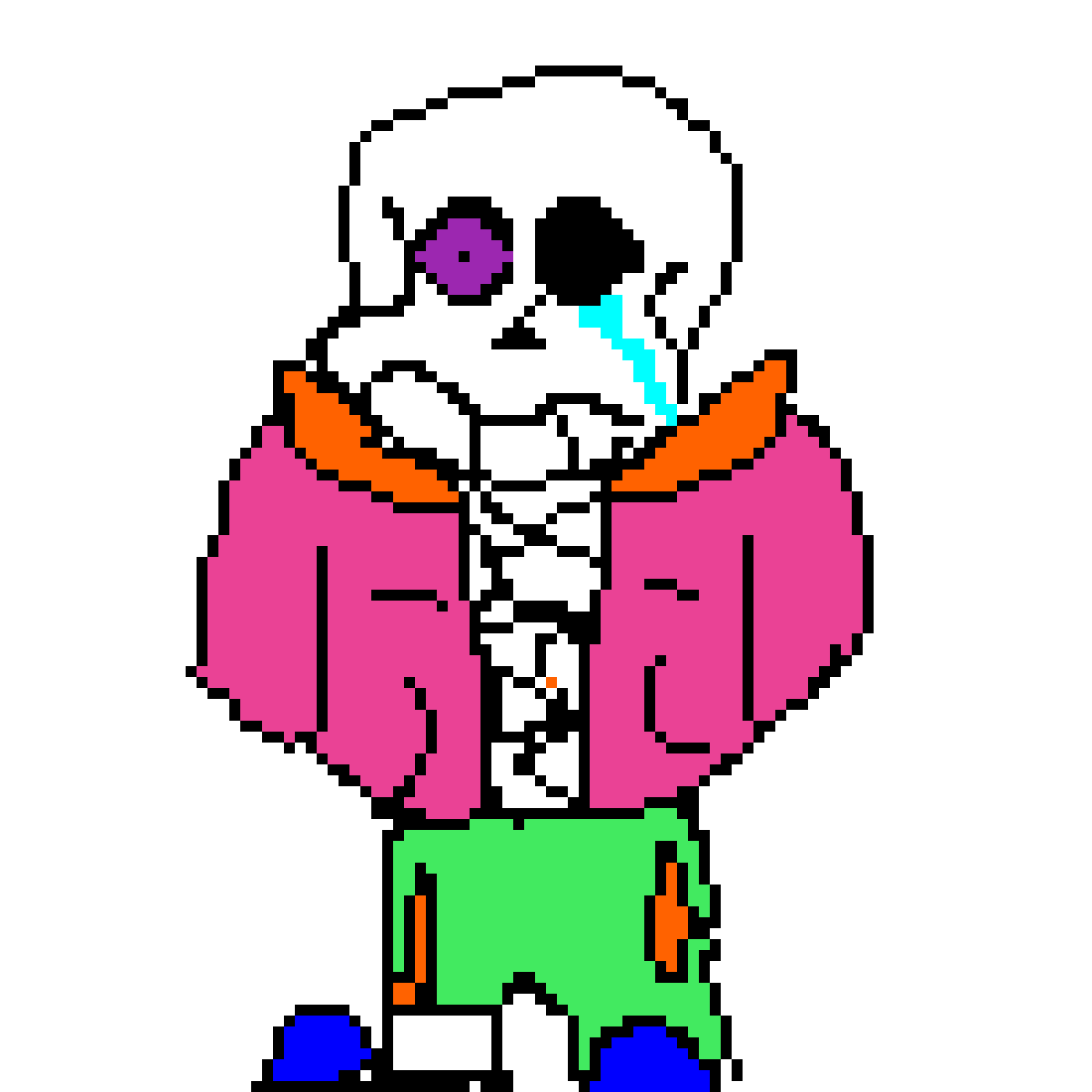 Pixilart - Dangertale sans by IAmKirby