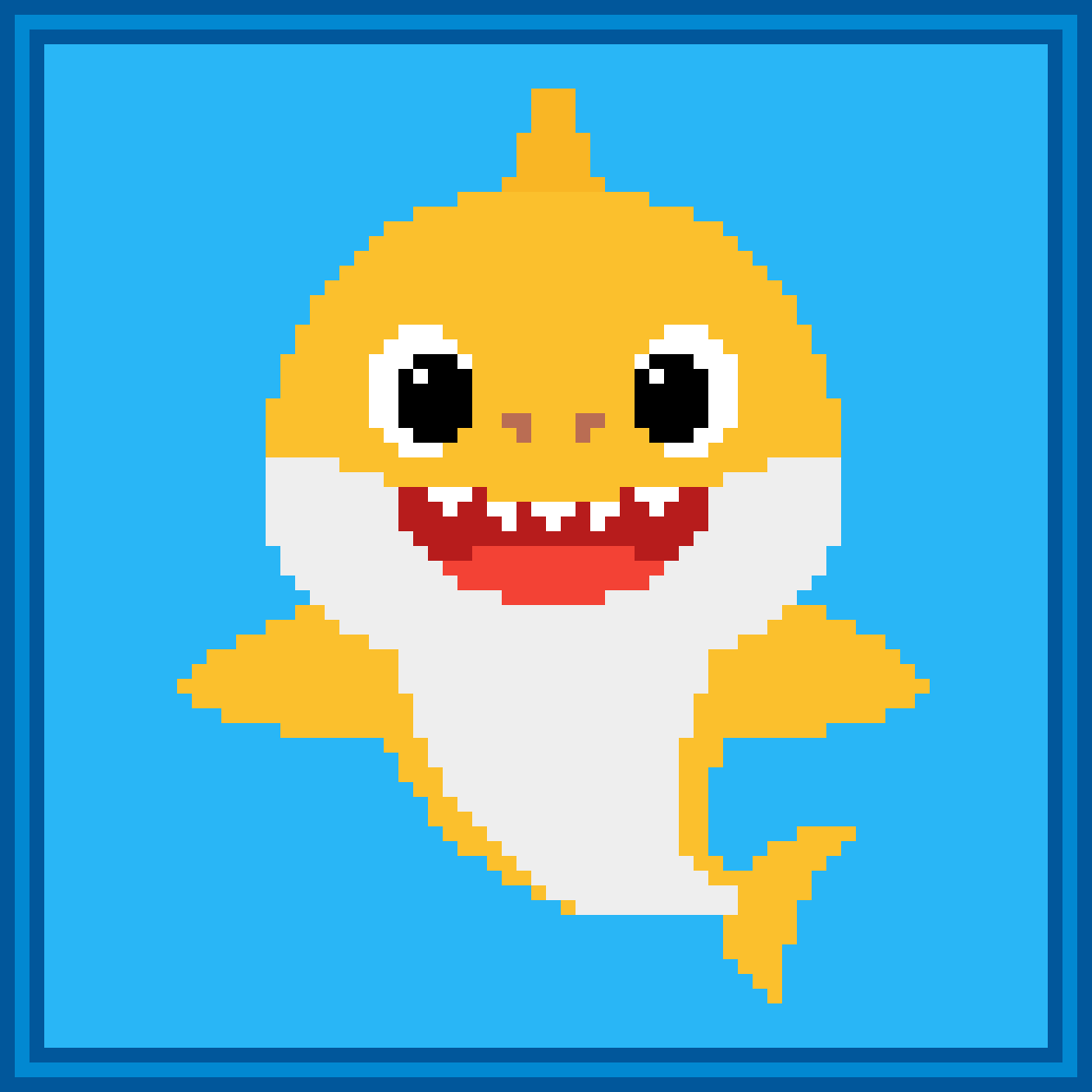 Pixilart - Baby Shark by Mlava