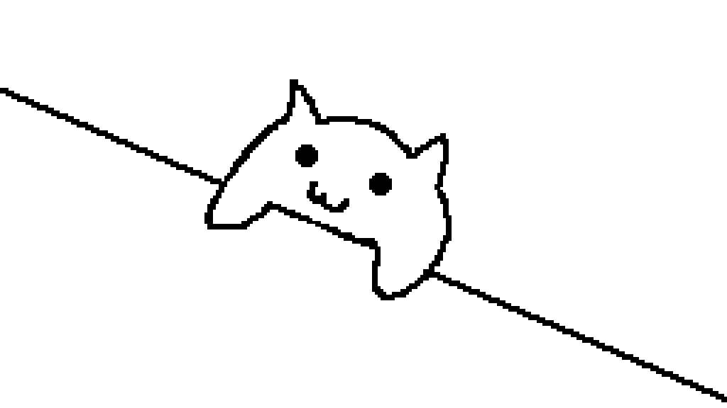 Pixilart - Bongo Cat Base(?) by flutteristhegr8