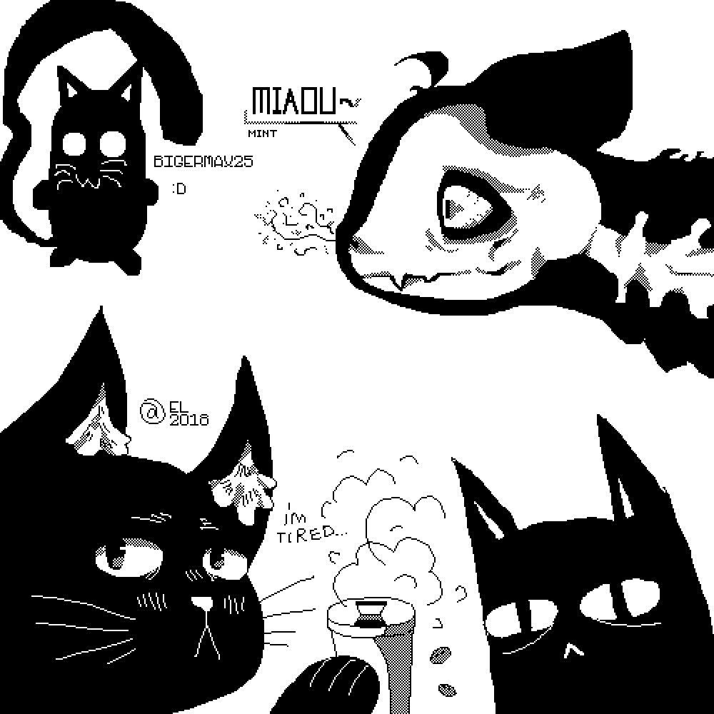 Pixilart - C A T S by Bigermax25