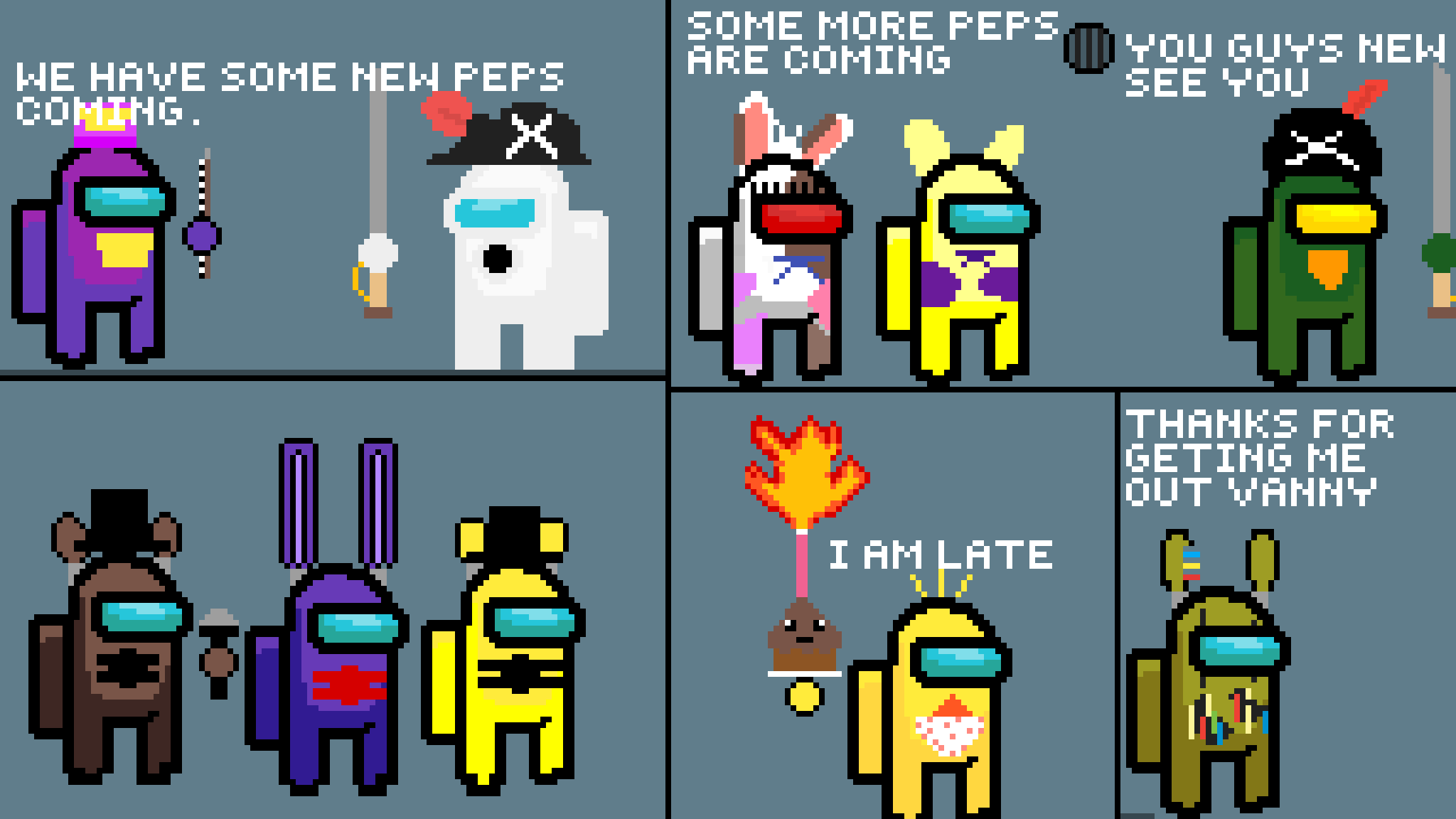 Episode 25 - among us you look sus - Pixilart Comics