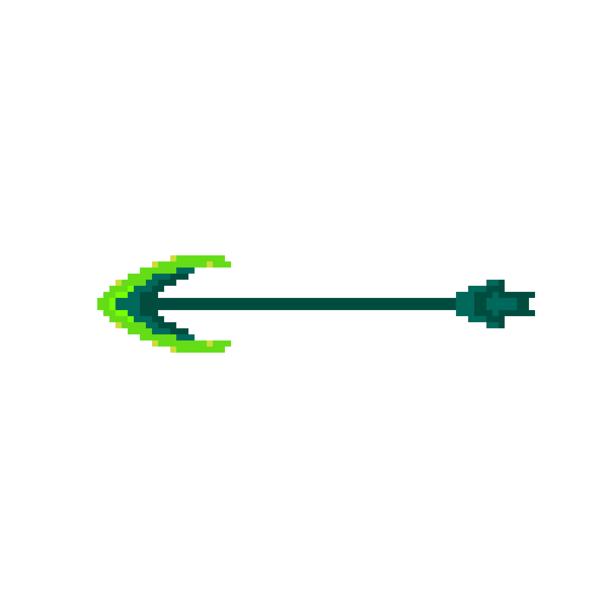 Pixilart - arrow sprite by pixilpokko