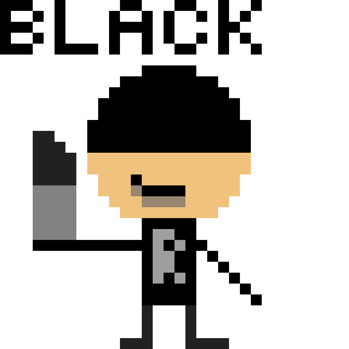 Editing black - Free online pixel art drawing tool - Pixilart