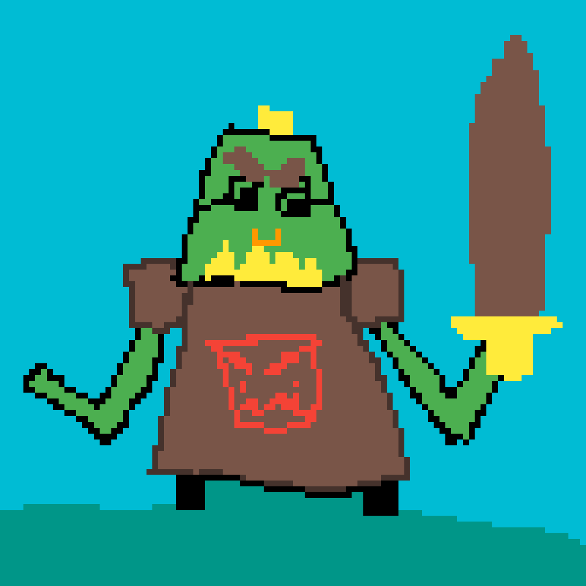 Pixilart - rec room Goblin by bidemon