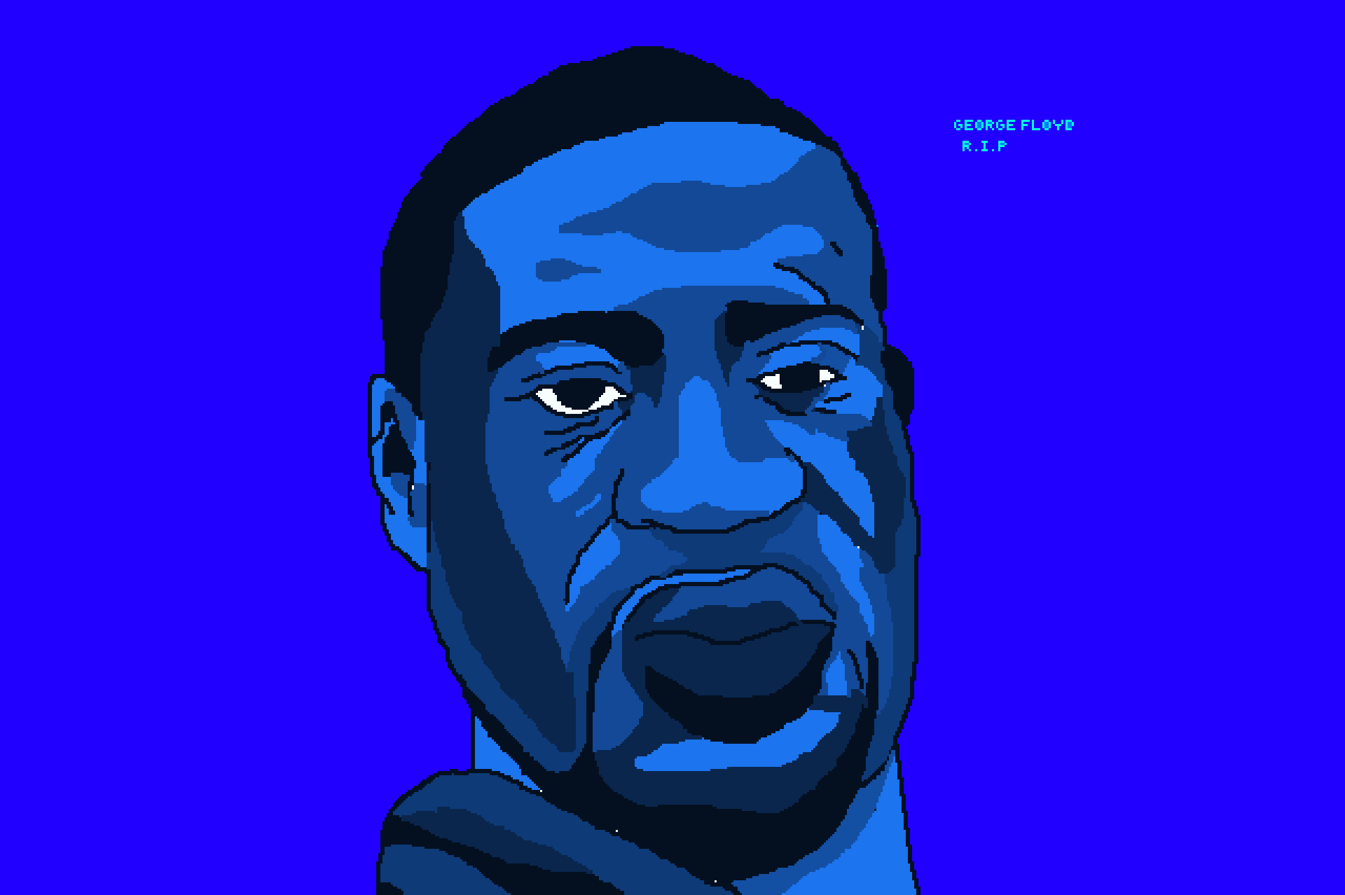 Editing george floyd - Free online pixel art drawing tool - Pixilart