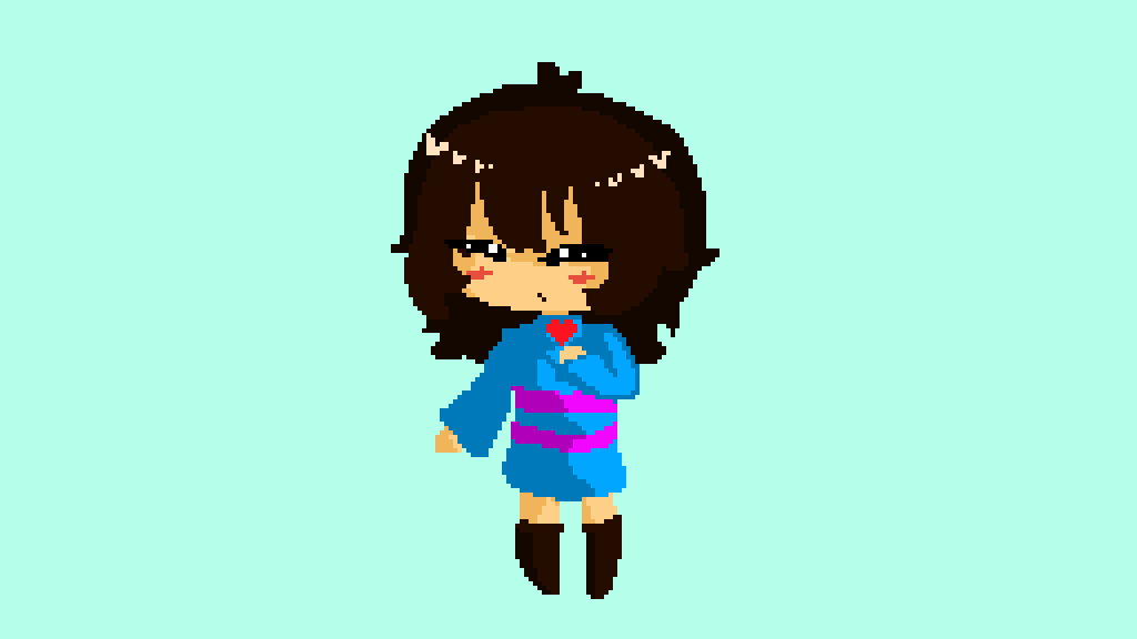 Pixilart - Frisk by PrettyLittleArt