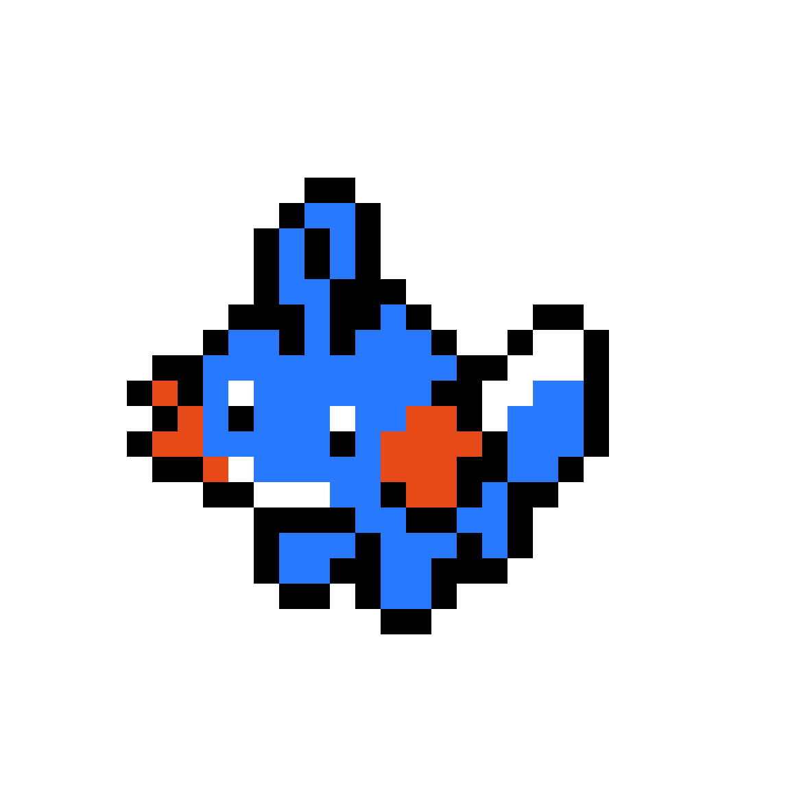 Pixilart - Mudkip by Pkmnpixel