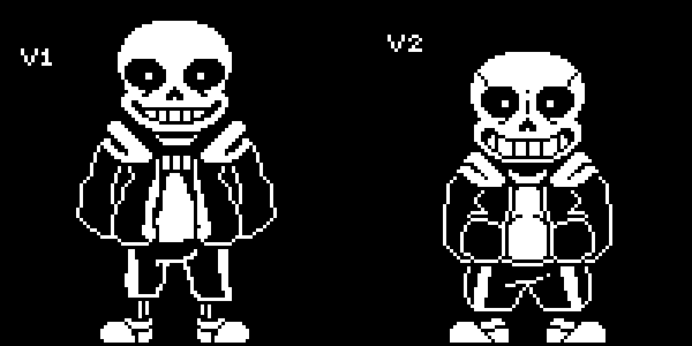 Pixilart - Sans remake by The-Prism