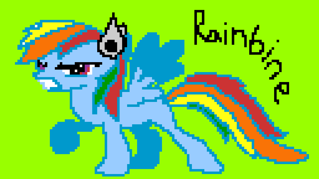 Pixilart - Rainbine by darkstar1229