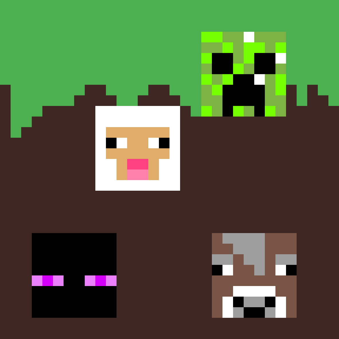 Pixilart - Minecraft by akanexgachaxwo