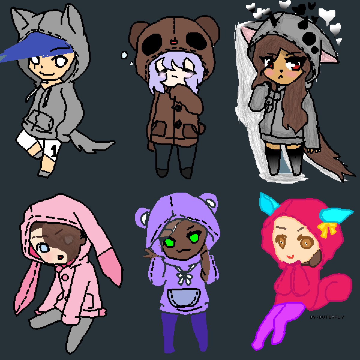 Editing sleepover - Free online pixel art drawing tool - Pixilart