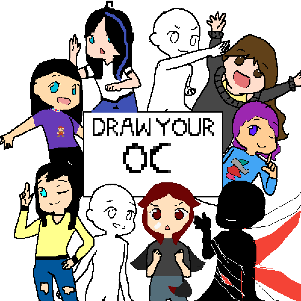 Editing Draw your OC character - Free online pixel art drawing tool ...