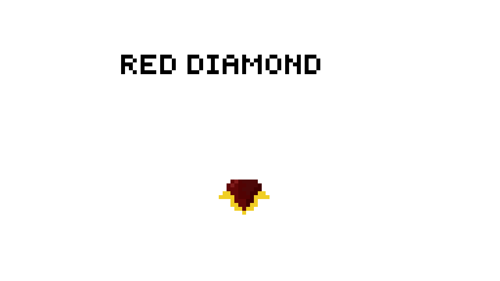 Pixilart - Red Diamond by UAVPIXEL