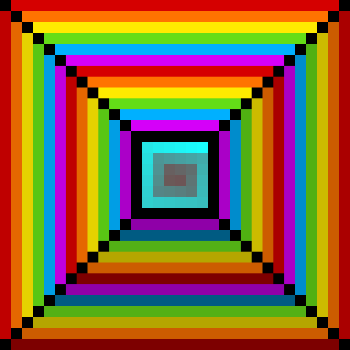 Pixilart - rainbow #challenge by elcthefirst