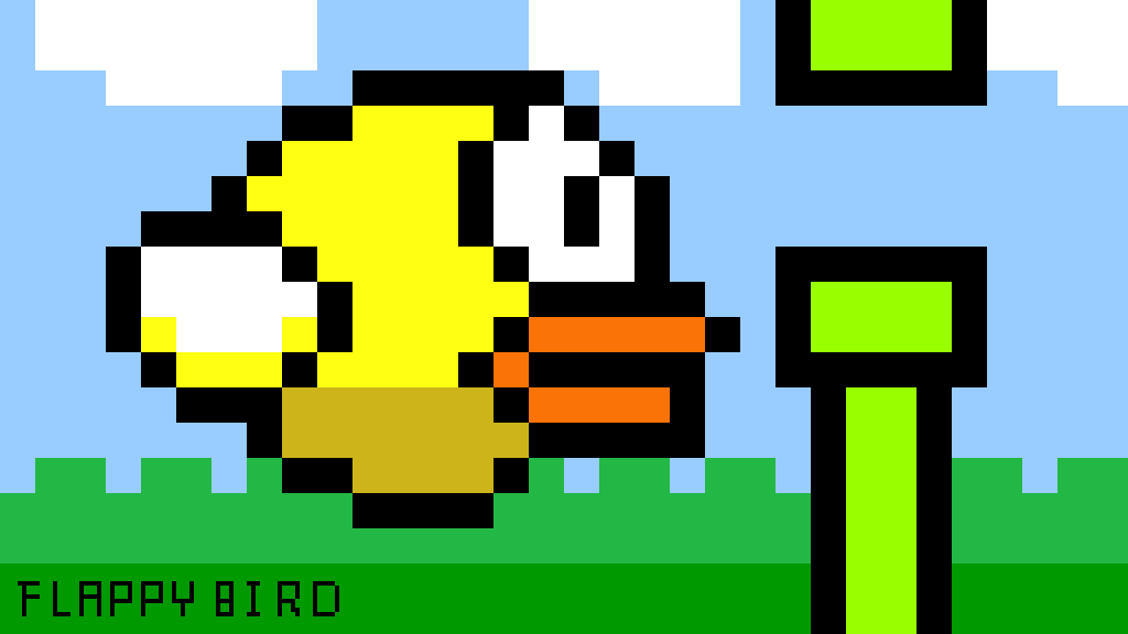 Pixilart - Flappy Bird by cjxd12