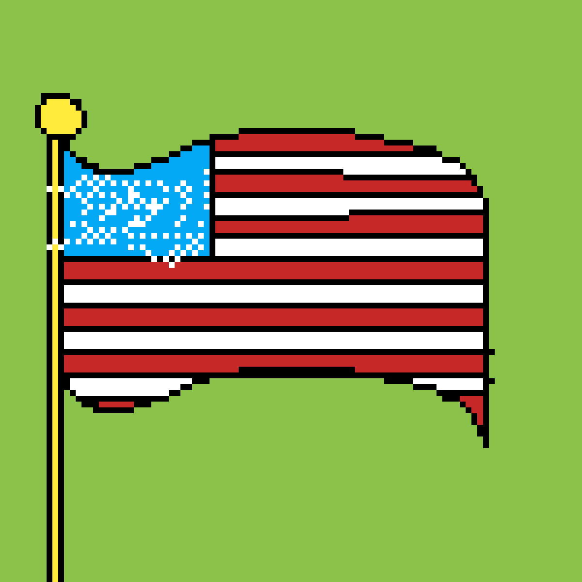 Editing red white and blue - Free online pixel art drawing tool - Pixilart