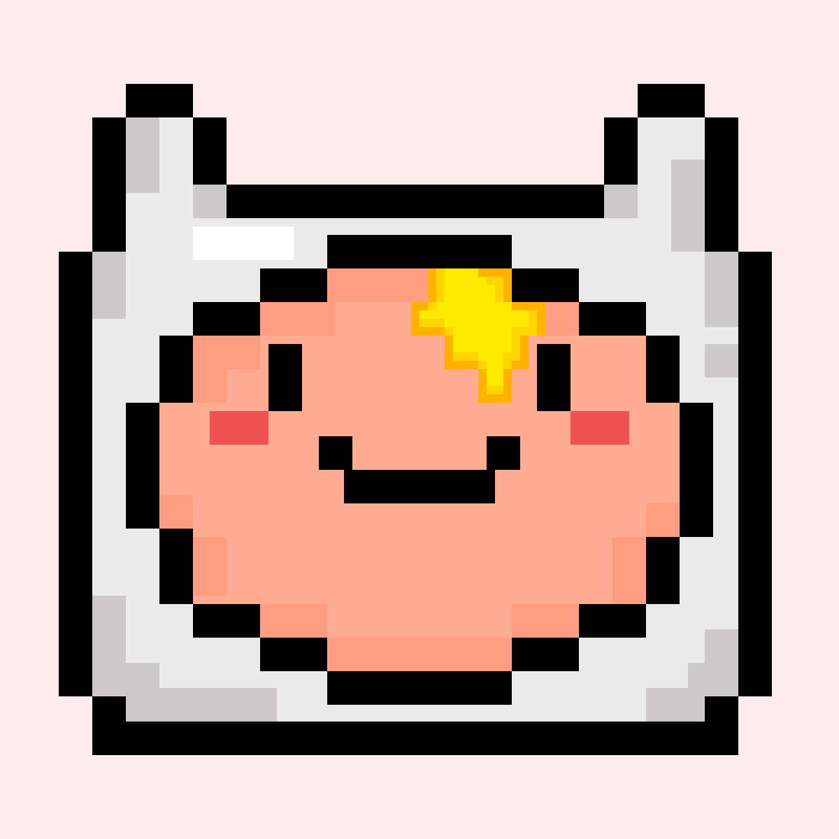 Pixilart - Finn Adventure Time by crystalAhmed