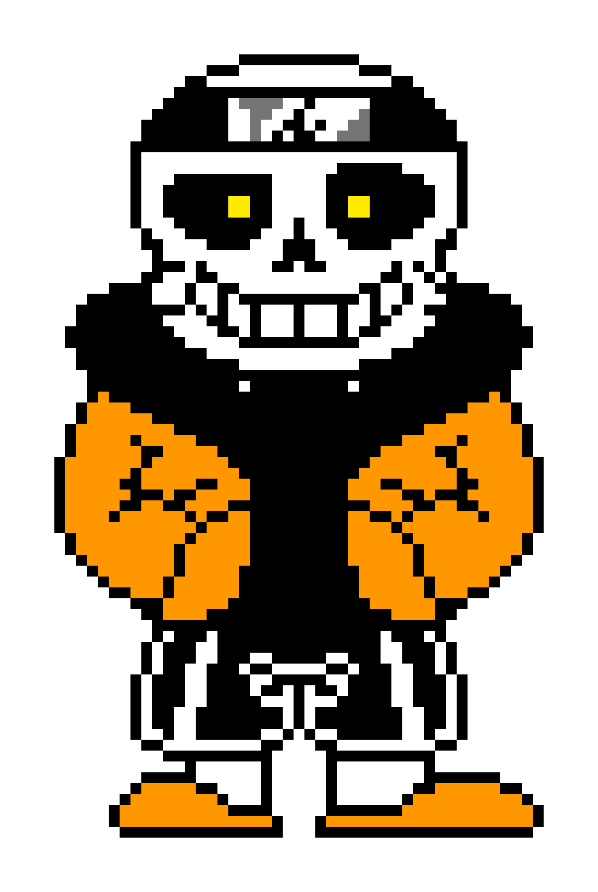 Pixilart - NarutoTale Sans by TheBullOld