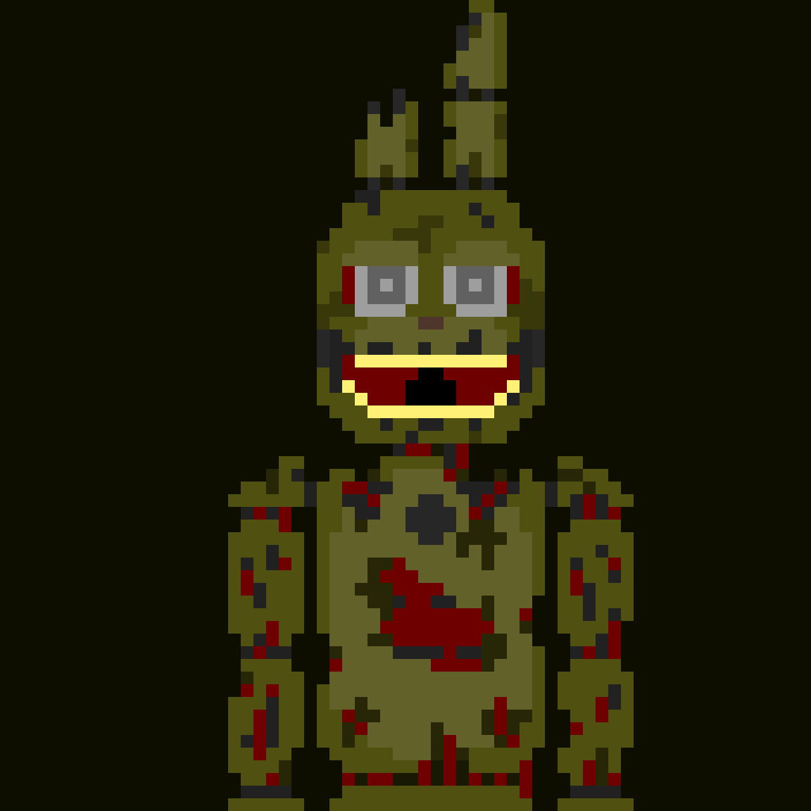 Pixilart - The SpringTrap by the-comic-ghost