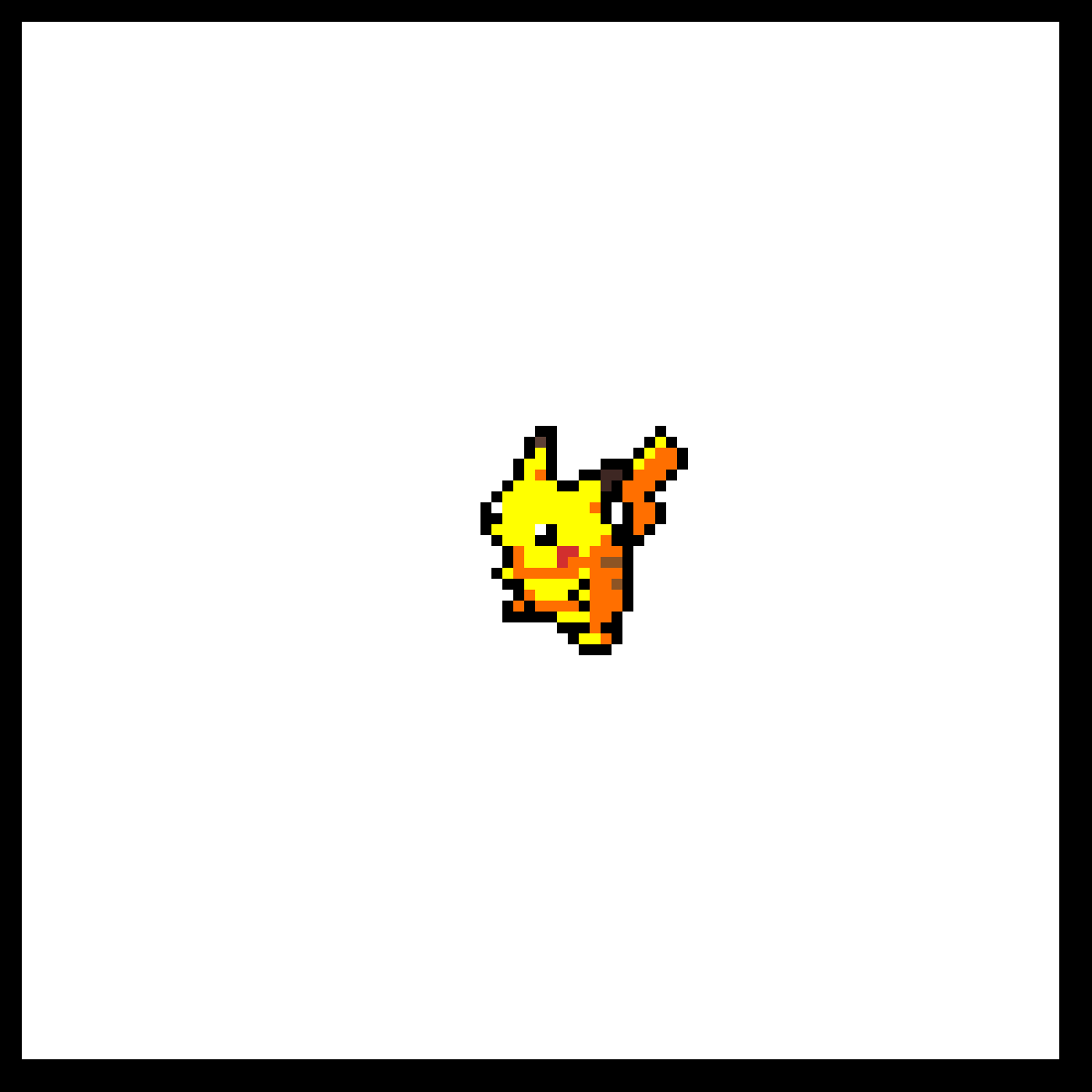 Pikachu Thunderbolt Spritebest Dibujos Animados